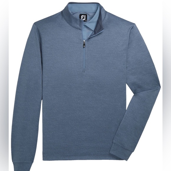 FootJoy | Sweaters | Footjoy Fj Mens Jacquard Texture Midlayer Golf ...